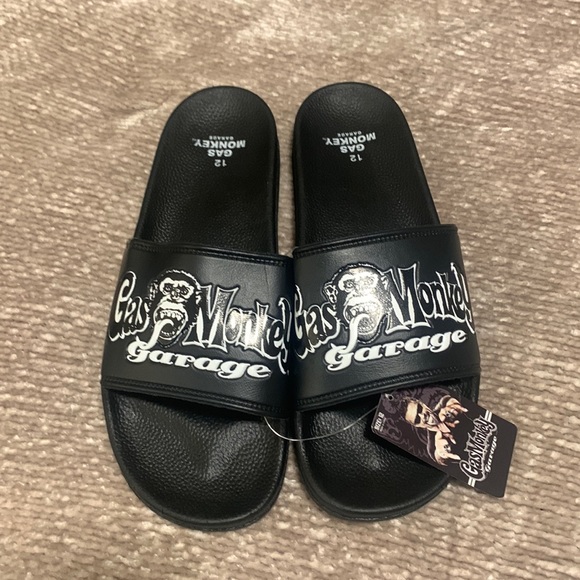 Gas Monkey | Shoes | Authentic Gas Monkey Garage Slides | Poshmark